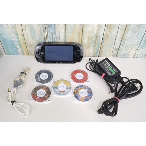 Sony | Video Games & Consoles | Sony Psp 01 Game Console Bundle 5 Games ...